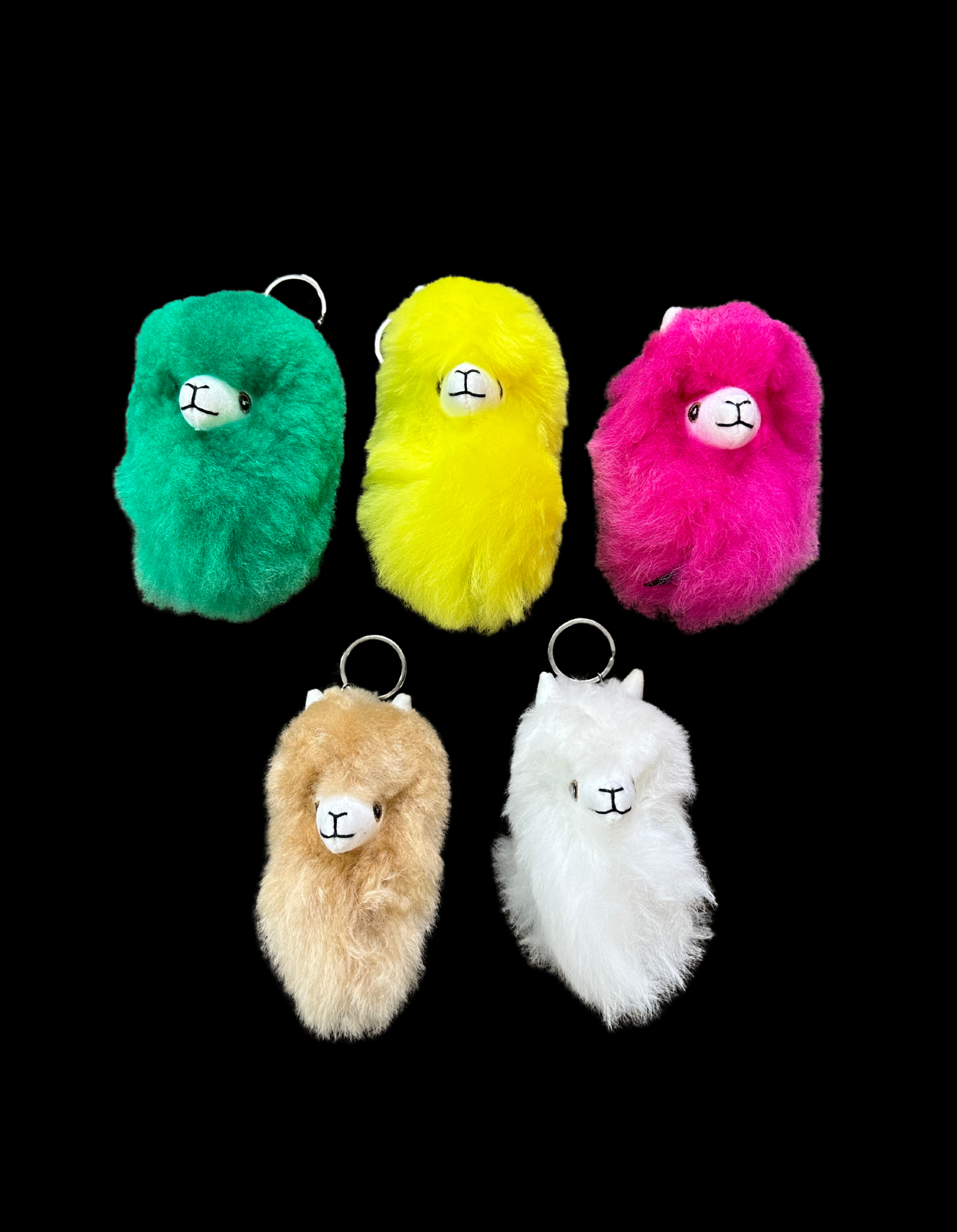 Alpaca Face Keychain – Alpaca Connection Wholesale